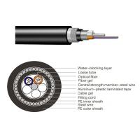 China GYTA33 12-36 Core Steel Armored Direct Burial Fiber Optic Cable for sale
