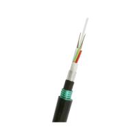 China GYFTA53 Steel Tape Armored Fiber Optic Cable 72 Core Direct Buried for sale