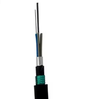 China GYTA53 Direct Burial Fiber Optic Cable 4-144 Cores Steel Armored for sale