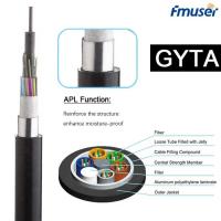 China GYTS 96 Core Armored Fiber Optic Cable for Underground Duct for sale
