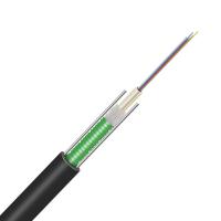 China Single Mode Armored Fiber Optic Cable GYXTW 2-24 Core Steel Wire for sale