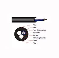 China ASU ADSS Fiber Optic Cable G652D 12 Core FRP Strengthened 80m Span for sale