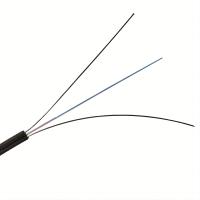 China Indoor FTTH Drop Cable G657A2 2 Core LSZH Sheath White for sale