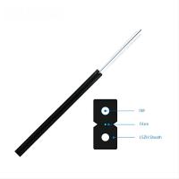 China Indoor FTTH Drop Cable G657A2 2 Core LSZH Sheath White for sale