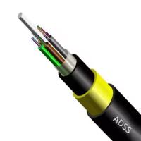 China ADSS Fiber Optic Cable All Dielectric PE Sheath Outdoor Aerial for sale