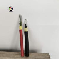 China ADSS Fiber Optic Cable 24 Core PE Sheath FRP Strength Outdoor for sale