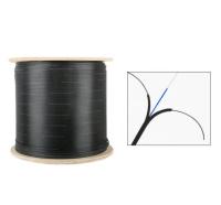 China Aerial Indoor FTTH Drop Cable 1-4 Core GJXH with Steel Reinforcement for sale
