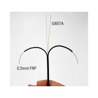 China FTTH Drop Cable GJXH 1-4 Fibers G657A Indoor Wiring for sale