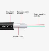 China GYFXTY 12 Core Single Mode Outdoor Fiber Optic Cable for sale