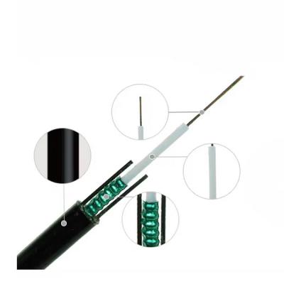 China GYXTW Outdoor Armored Fiber Optic Cable 2-24 Core Single Mode for sale