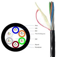 China GCYFY-144B1.3 Air Blown Micro Fiber Optic Cable 144F G.652D PE Jacket for sale