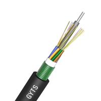 China GYTS Steel Armored Outdoor Fiber Optic Cable 4-144 Core for sale