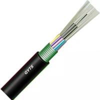 China GYTS Steel Armored Outdoor Fiber Optic Cable 4-144 Core for sale
