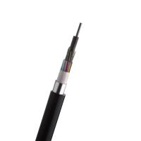 China GYTA Outdoor Fiber Optic Cable 12-24 Core Aluminum Armored PE Jacket for sale