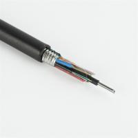 China GYTA Outdoor Fiber Optic Cable 12-24 Core Aluminum Armored PE Jacket for sale