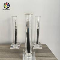 China GYFTY Outdoor Fiber Optic Cable 12-144 Cores G652D FRP Strength for sale