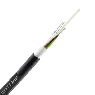 China GYFTY Outdoor Fiber Optic Cable PE Jacket Duct Laying G652D for sale