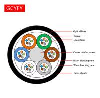 China GCYFY Outdoor Fiber Optic Cable PE Jacket FRP Core for Telecommunication for sale