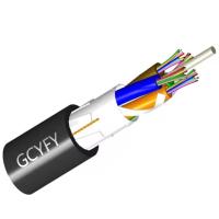 China GCYFY Outdoor Fiber Optic Cable PE Jacket FRP Core for Telecommunication for sale