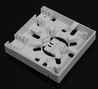 China FTTH 2 Port Fiber Termination Box 86 Type Wall Mount Enclosure for sale