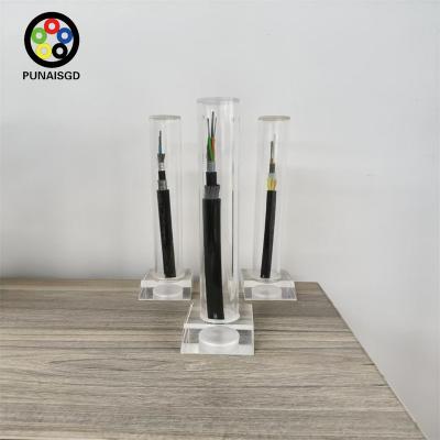 China GYTA33 Steel Wire Armoured Fiber Optic Cable 24 Core Single Mode for sale