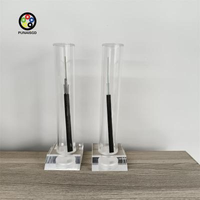 China GYFXTBY Outdoor Fiber Optic Cable FRP Loose Tube PE Black for sale