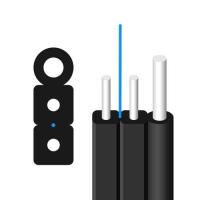 China FTTH Drop Cable GJYXCH 1-8 Core Steel Wire or FRP Outdoor for sale