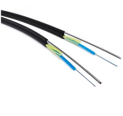 China GYXTC8Y Mini Figure 8 Aerial Fiber Optic Cable 2-12 Core G652D for sale