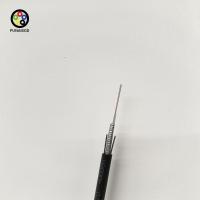 China 24 Core Single Mode Armored Fiber Optic Cable Steel Tape PE Jacket for sale