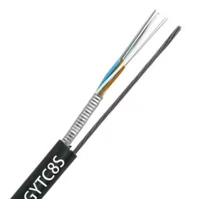 China GYTC8S Aerial Figure 8 Fiber Optic Cable for Outdoor Communication for sale