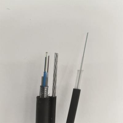 China GYTC8S Aerial Figure 8 Fiber Optic Cable 2-24 Cores for sale