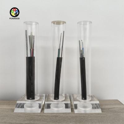 China GYXTC8S Self Supporting Aerial Figure 8 Fiber Optic Cable for sale