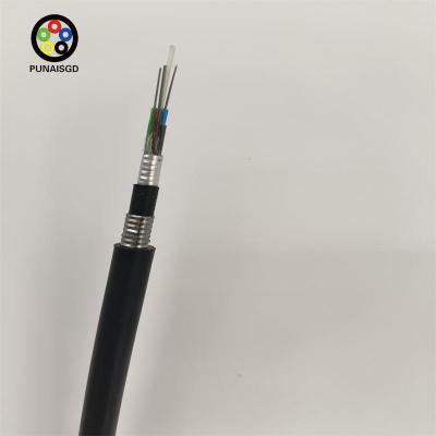China GYFTS53 72-Core Double Armoured Fiber Optic Cable for Underground for sale