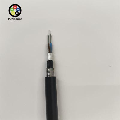 China GYFTS53 72-Core Double Jacket Direct Burial Fiber Optic Cable for sale