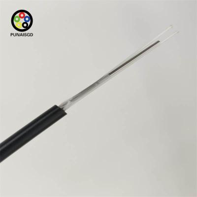 China ASU Outdoor Single-Mode Fiber Optic Cable with FRP Strength Member for sale