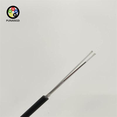 China ASU ADSS Fiber Optic Cable 12-24 Cores Single-mode PE Sheath for sale