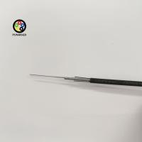 China Single Mode Aerial Fiber Optic Cable GYXTW 2-24 Core Steel Armoured for sale