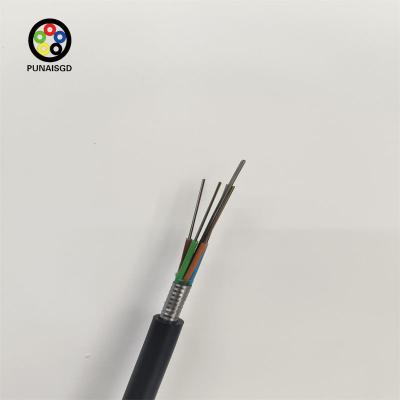 China GYTA Outdoor Armored Fiber Optic Cable G652D G652B for sale