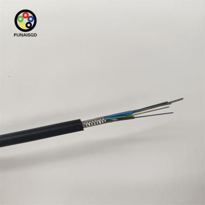 China GYTA GYTS 48 Core Armored Single Mode Fiber Optic Cable G652D for sale