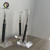 China GYTA Armored Outdoor Fiber Optic Cable 4-24 Cores PE Jacket for sale