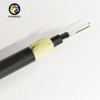 China ADSS Fiber Optic Cable 12 Cores Single Mode PE Jacket for sale