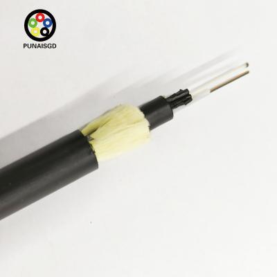 China ADSS Fiber Optic Cable 12 Cores Single Mode PE Jacket for sale