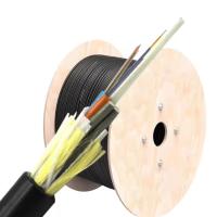 China ADSS Fiber Optic Cable 12 Cores Single Mode PE Jacket for sale