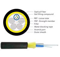 China ADSS Fiber Optic Cable Single Jacket 2-96 Core 1-5km Length for sale