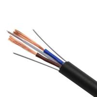 China Direct Buried Composite Fiber Optic Cable 8 Cores 2.5mm Copper for sale