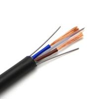 China Direct Buried Composite Fiber Optic Cable 8 Cores 2.5mm Copper for sale