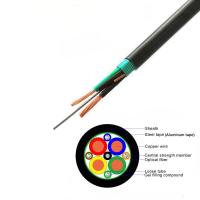 China GDTS Steel Tape Armored Composite Fiber Optic Cable for sale