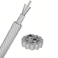 China OPGW Optical Ground Wire Cable 12-144 Cores AA/ACS Overhead for sale