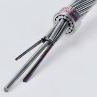 China OPGW Optical Ground Wire Cable 12-144 Cores AA/ACS Overhead for sale