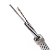 China OPGW Cable 50 Square AA/ACS Wire 12-144 Cores Overhead Installation for sale
